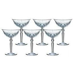Cocktailglas Nachtmann "Cocktailgl&auml;ser Palais 200 ml 6er Set transparent", bunt (transparent), Glas, Trinkgef&auml;&szlig;e, Cocktailglas