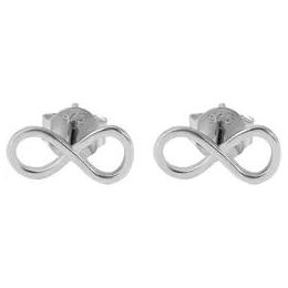 Adelia&acute;s Paar Ohrh&auml;nger ADELIA ́S "Damen Ohrringe &ndash; Ohrstecker Unendlichkeitszeichen aus 925 Silber", Damen, Gr. Damen, Silber 925 (Sterlingsilber), silber, Ohrringe, Zum Verschenken &ndash; ideal zum einfach so