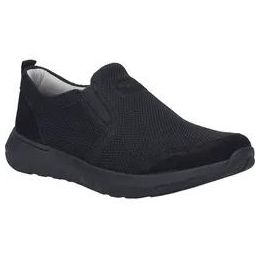 Sneaker Josef Seibel "Cameron 13, black-black", Herren, Gr. 44, schwarz (schwarz, schwarz), Obermaterial: 80% Rindsleder Leather cow. 20% Textilmaterial TEXMAT., Schuhe Sneaker