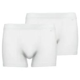 G&ouml;tzburg Boxershorts G&Ouml;TZBURG "Boxershort 2er Pack", Herren, Gr. M, wei&szlig;, Obermaterial: 95% Baumwolle CO. 5% Elasthan EL., Unterhosen