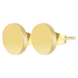 Adelia&acute;s Paar Ohrh&auml;nger ADELIA ́S "Damen Ohrringe &ndash; Ohrstecker aus Edelstahl", Damen, Gr. Damen, Edelstahl, gold, Ohrringe, Ideal als Geschenk zum einfach so