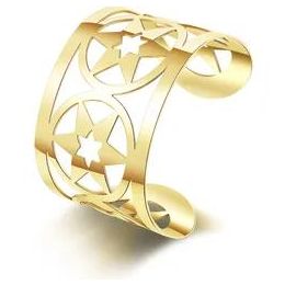 Armreif AILORIA "Armreif ACELIA", gold, Armb&auml;nder, Damen, Edelstahl, Armreif