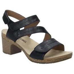 Sandale Josef Seibel "Grace 02, schwarz", Damen, Gr. 39, schwarz, Obermaterial: 100% Rindsleder Leather cow., Schuhe Sandale