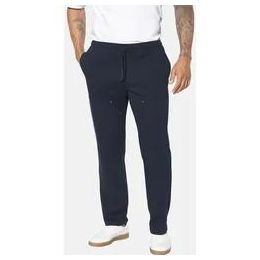 Jogginghose Jan Vanderstorm "Jogginghose INGBERG", Herren, Gr. 7XL, N-Gr, blau (dunkelblau), Obermaterial: 82% Baumwolle CO. 18% Polyester COOLMAX PES(Coolmax)., Hosen Jogginghose