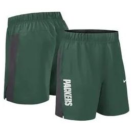 Sporthose Nike "Nike Shorts Green Bay Packers Nike Woven Victory", Damen, Gr. L, US-Gr&ouml;&szlig;en, gr&uuml;n, Jersey;Mesh;Popeline, 100% Polyester, Hosen Sporthose