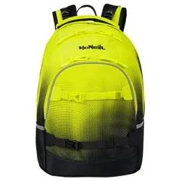 Schulrucksack McNeill "Milo", Kinder, Gr. B/H/T: 30cm x 43cm x 23cm, lemon, Polyester, Rucks&auml;cke Schulrucksack