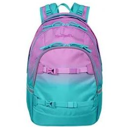 Schulrucksack McNeill "Milo", Kinder, Gr. B/H/T: 30cm x 43cm x 23cm, blauberry, Polyester, Rucks&auml;cke Schulrucksack