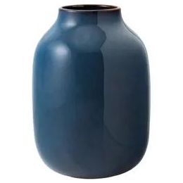 Villeroy & Boch Dekovase "Vase Lave Home &iquest; 22 cm blau", blau, LIKE. BY VILLEROY & BOCH, Vasen