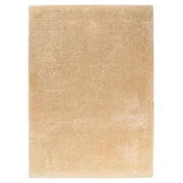 Hochflor-Teppich Kayoom "Zone 825", beige, B:80cm H:25mm L:150cm, Polyester, Teppiche, Hochflor, Shaggy, Langflor, Wohnzimmer