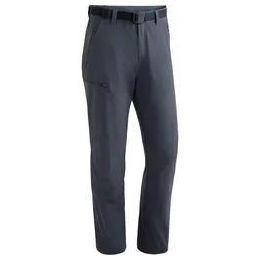 Funktionshose Maier Sports "Oberjoch", Herren, Gr. 23, Kurzgr&ouml;&szlig;en, grau, 90% Polyamid, 10% Elasthan, Hosen Funktionshose, Herren Outdoorhose gef&uuml;ttert, Wanderhose mit 4 RV-Taschen, Regular Fit