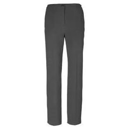 2-in-1-Hose GOLDNER "Kurzgr&ouml;&szlig;e B&uuml;gelfaltenhose mit Melange-Effekt", Damen, Gr. 20, K-Gr, grau, Obermaterial: 63% Polyester PES. 32% Viskose CV. 5% Elasthan EL., Hosen, Softer Griff & sch&ouml;ner, flie&szlig;ender Fall