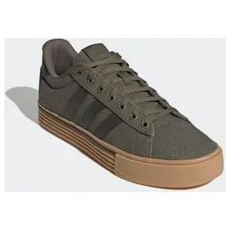 Sneaker Adidas SPORTSWEAR "DAILY 4.0", Herren, Gr. 46,5, gr&uuml;n (olive strata, shadow olive, gum 3), Synthetik, Textil, Schuhe Sneaker