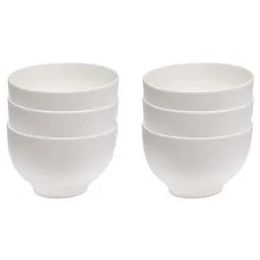 Villeroy & Boch Schale "M&uuml;slischalen Basic White 750 ml 6er Set wei&szlig;", wei&szlig;, VIVO VILLEROY & BOCH GROUP, Sch&uuml;sseln, Schale