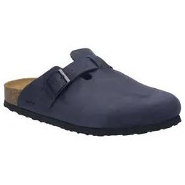Clog Josef Seibel "Hermine 04, jeans", Damen, Gr. 37, blau (jeans), Obermaterial: 100% Rindsleder Leather cow., Schuhe Clog