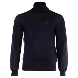 Giorgio Armani Sweater ARMANI EXCHANGE "Strickpullover", Herren, Gr. XXL, blau, Obermaterial: 100% Schurwolle WV., Sweatshirts Sweater