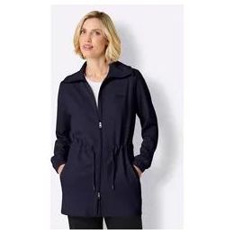 Sweatjacke Catamaran, Damen, Gr. 44/46, marine, 70% Viskose, 27% Polyester, 3% Elasthan, Sweatjacken Sweatjacke