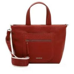 Emily & Noah Shopper EMILY & NOAH "Shopper E&N Heidi", Damen, Gr. B/H/T: 33cm x 24cm x 11cm 0, rot (rust 624), Polyurethan, Taschen Shopper