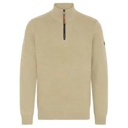 Troyer Blend "Troyer BHFintos", Herren, Gr. 3XL, beige (crockery), Obermaterial: 70% Baumwolle CO recyc.. 30% Polyester Pol. recyc.., Pullover Troyer