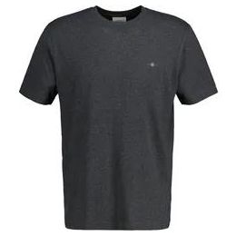 T-Shirt Gant "T-Shirt Reg Shield 1er Pack", Damen, Gr. M, grau (anthrazit), Obermaterial: 100% Baumwolle CO., Shirts T-Shirt