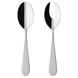 Villeroy & Boch Besteck-Set VILLEROY & BOCH "Salatbesteck Sereno XXL 29,7 cm silber", silber, Essbesteck-Sets