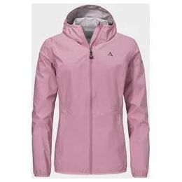 Sch&ouml;ffel Outdoorjacke SCH&Ouml;FFEL "Jacket Style Migandi WMS", Damen, Gr. 42, 3105, rosa, Oberstoff: 100% Polyester; (Membran: Thermoplastisches Polyurethan), regular fit, hoch geschlossener Ausschnitt, Jacken Outdoorjacke
