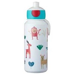 Trinkflasche Mepal "Trinkflasche Campus 400 ml", bunt (animal friends), 400ml, Trinkflaschen, Trinkflasche