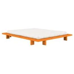 KARUP Design "Bettgestell JAPAN BED Futonbett aus FSC-zertifiziertem Massivholz" Mit Lattenrost, zeitlos, bequem & in mehreren Farben und Gr&ouml;&szlig;en erh&auml;ltlich