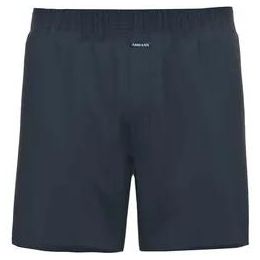 Boxershorts Ammann "Boxershort Basic Cotton Boxer Short 1er Pack", Damen, Gr. XXL, blau (dunkelblau), Obermaterial: 100% Baumwolle CO., Unterhosen