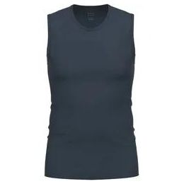 Unterhemd Ammann "Tank Top Day Modern / Close to you", Herren, Gr. 7, N-Gr, blau (nightblau), Obermaterial: 93% Baumwolle CO. 7% Elasthan EL., Unterhemden Unterhemd