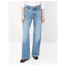 5-Pocket-Jeans Brax "Style MAINE", Damen, Gr. 34K (17), Kurzgr&ouml;&szlig;en, blau, Denim/Jeans, 92% Baumwolle, 8% Elastomultiester, Jeans 5-Pocket-Jeans