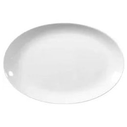 Servierplatte Seltmann Weiden "Servierplatte Rondo/Liane 28,2 x 19 cm wei&szlig;", wei&szlig;, Porzellan, Servierplatten, Servierplatte