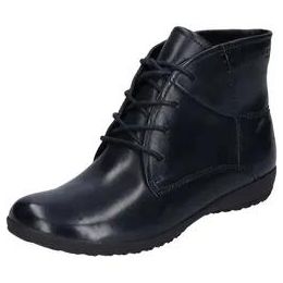 Stiefelette Josef Seibel "Naly 09, ocean", Damen, Gr. 39, blau (ocean), Obermaterial: 100% Rindsleder Leather cow., Schuhe Stiefelette