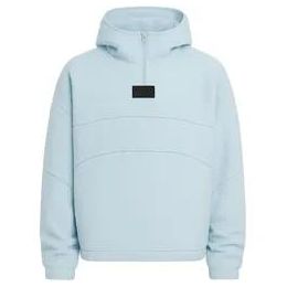 Kapuzenpullover Karl Kani "Karl Kani Metal Signature Teddy Hoodie", Herren, Gr. XL, blau, 100% Polyester, mehrfarbig, normal, ohne Ausschnitt, Pullover Kapuzenpullover