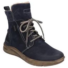 Stiefel Josef Seibel "Conny 53, ocean", Damen, Gr. 38, blau (ocean), Obermaterial: 100% Rindsleder Leather cow., Schuhe Stiefel