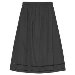 Midirock MOSHI MOSHI MIND "moshi moshi mind Skirt Brill", Damen, Gr. XL, moonless night, Obermaterial: 100% Baumwolle, R&ouml;cke