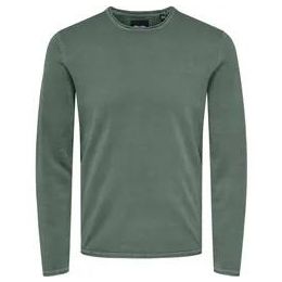 Only & Sons Rundhalspullover ONLY & SONS "ONSGASTON REG 12 WASH CREW KNIT CS OTL", Herren, Gr. XXL, laurel wreath, Strick, Obermaterial: 100% Baumwolle, unifarben, regular fit normal, Rundhals, Pullover Rundhalspullover