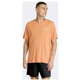 Laufshirt Adidas PERFORMANCE "ADI365 RUNNING ESSENTIALS", Herren, Gr. L, dusky orange, Obermaterial: 100% Polyester, Rundhals, Shirts Laufshirt