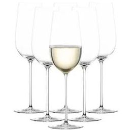 Schott Zwiesel Champagnerglas ZWIESEL GLAS "Champagnergl&auml;ser VUELO 323 ml 6er Set transparent", bunt (transparent), B:7,6cm H:23,8cm &Oslash;:7,6cm, Glas, Trinkgef&auml;&szlig;e, Sp&uuml;lmaschinengeeignet