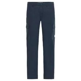 !Solid Cargohose SOLID "Cargohose SDCADIS", Damen, Gr. 31, L&auml;nge 34, blau (insignia blau), Obermaterial: 100% Baumwolle CO., Hosen Cargohose