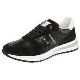 Pantofola d'Oro Sneaker PANTOFOLA D ́ORO "CLASSICO", Herren, Gr. 43, schwarz, grau, Leder, Schuhe Sneaker