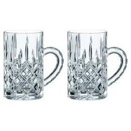 Teeglas Nachtmann "Teegl&auml;ser Noblesse 250 ml 2er Set transparent", bunt (transparent), Glas, Trinkgef&auml;&szlig;e, Teeglas