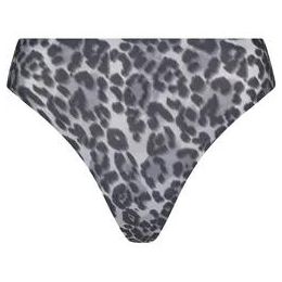 String Chantelle "String SOFTSTRETCH 1er Pack", Damen, bunt (grau leopard), Obermaterial: 80% Polyamid PA. 20% Elasthan EL., Unterhosen String