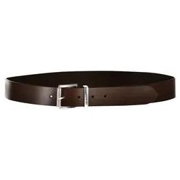 H&uuml;ftg&uuml;rtel Gant "G&uuml;rtel LOGO LEATHER BELT 1er Pack", Herren, Gr. 100, braun (dunkelbraun), Obermaterial: 100% Rindveloursleder CVL., G&uuml;rtel H&uuml;ftg&uuml;rtel