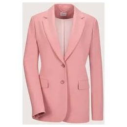Madeleine Mode Jackenblazer MADELEINE "Blazer Einreihiger Blazer mit Stretchanteil", Damen, Gr. 38, rosa (blassrosa), Obermaterial: 47% Polyester PES. 47% Viskose CV. 6% Elasthan EL., Modern, Blazer