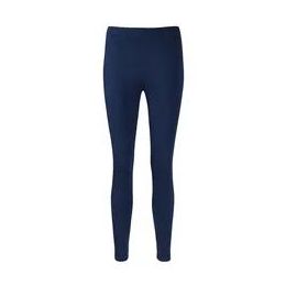 Leggings GOLDNER "Bequeme Leggings", Damen, Gr. 54, N-Gr, blau (marine), Obermaterial: 95% Baumwolle CO. 5% Elasthan EL., normal, Hosen Leggings, Rundumschlupfbund