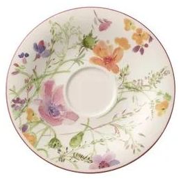 Villeroy & Boch Untertasse VILLEROY & BOCH "Kaffee Untertasse Mariefleur Basic &oslash; 16 cm bunt", bunt, Speiseteller