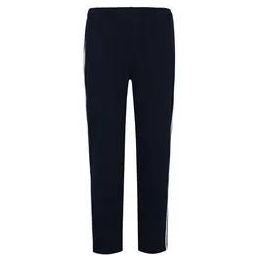 Jogginghose Hajo "Jogginghose", Herren, Gr. XL, N-Gr, blau, Obermaterial: 62% Baumwolle CO. 33% Polyester PES. 5% Elasthan EL., Hosen Jogginghose