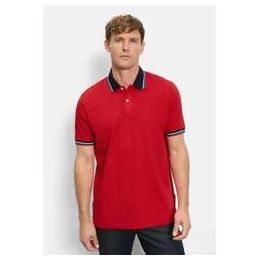 Poloshirt OLYMP "OLYMP Casual Wirk", Damen, Gr. M, rot, 100% Baumwolle, Shirts