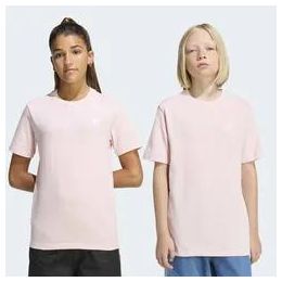 T-Shirt Adidas ORIGINALS "TEE", Jungen, Gr. 152, sandy pink mel, Obermaterial: 100% Baumwolle, Rundhals, Shirts T-Shirt, f&uuml;r Kinder und Teens, mit gerippten Details, mit Rundhalsausschnitt