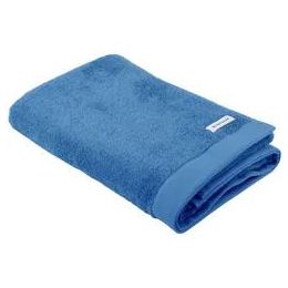 Duschtuch Tom Tailor "Duschtuch Color Bath Shower Towel 1er Pack" Gr. M, blau, B:70cm, Obermaterial: 100% Baumwolle CO., Handt&uuml;cher